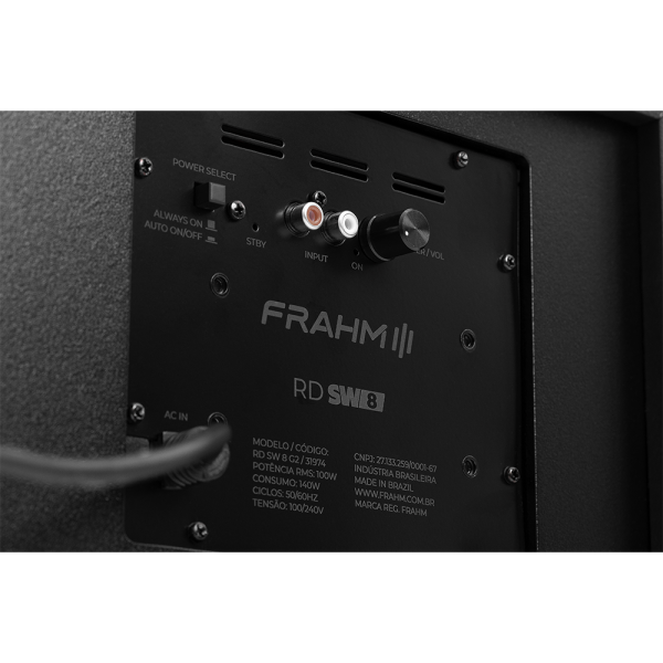 SUBWOOFER – RD SW8 G2 - Frahm